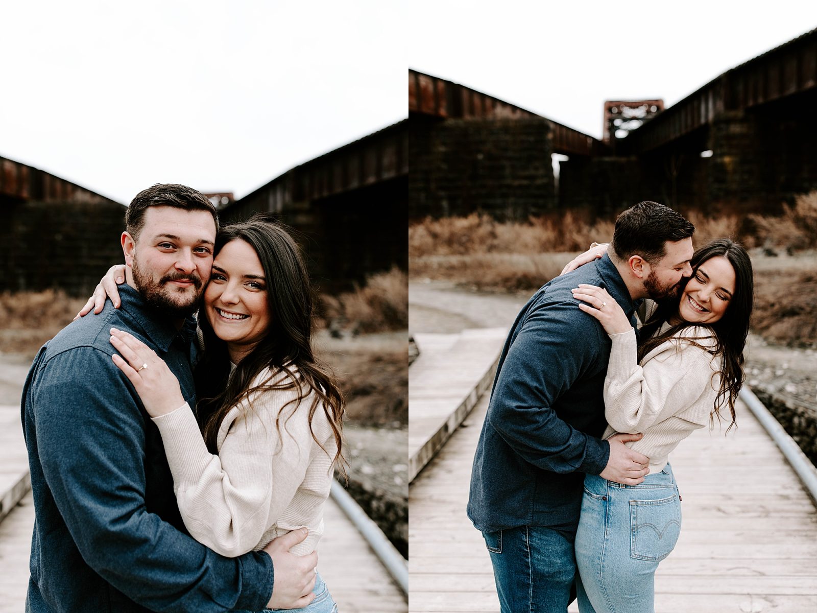 Aspinwall Riverfront Park Engagement Photos | Rachel Wehan Photo