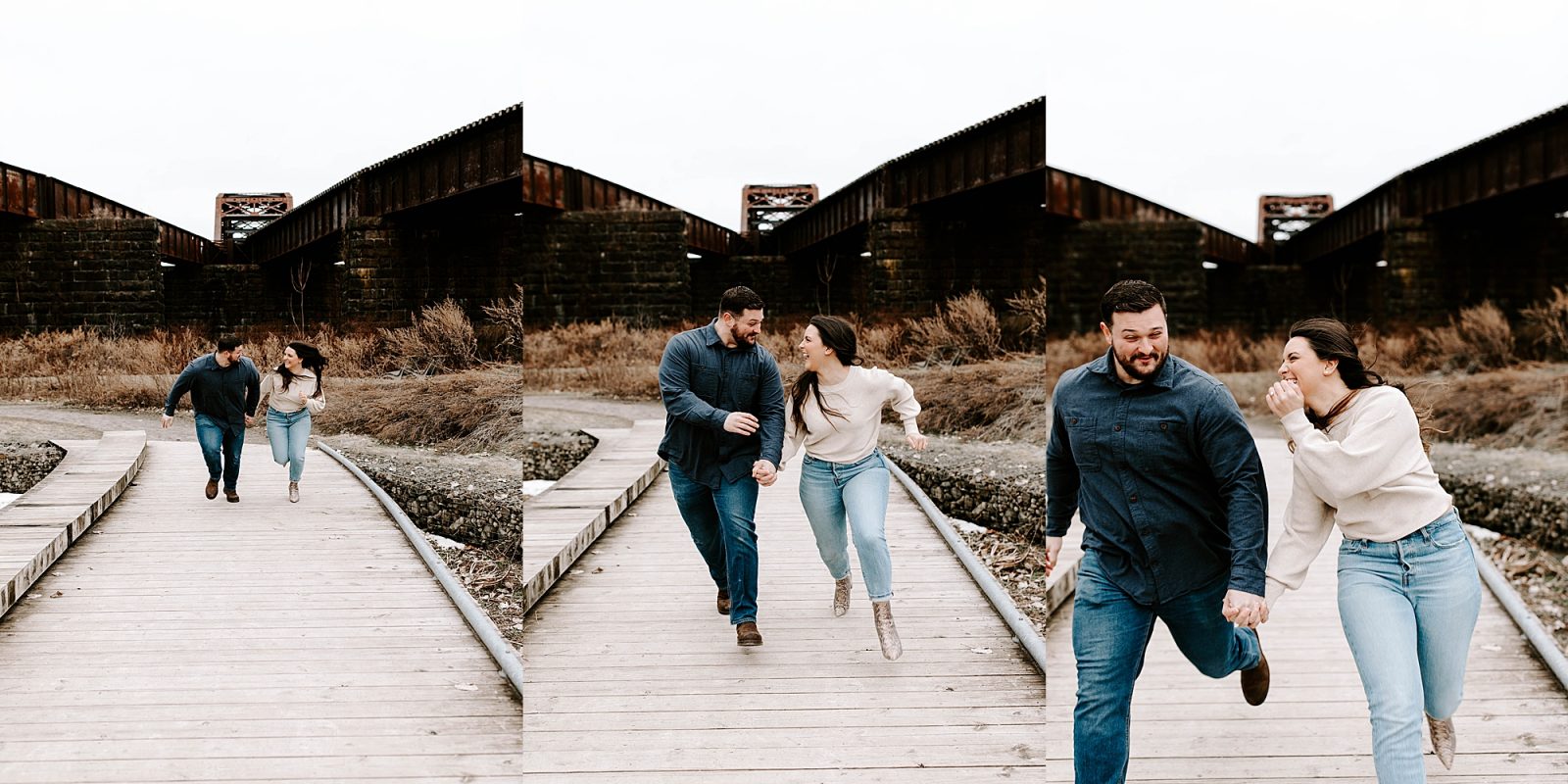 Aspinwall Riverfront Park Engagement Photos | Rachel Wehan Photo