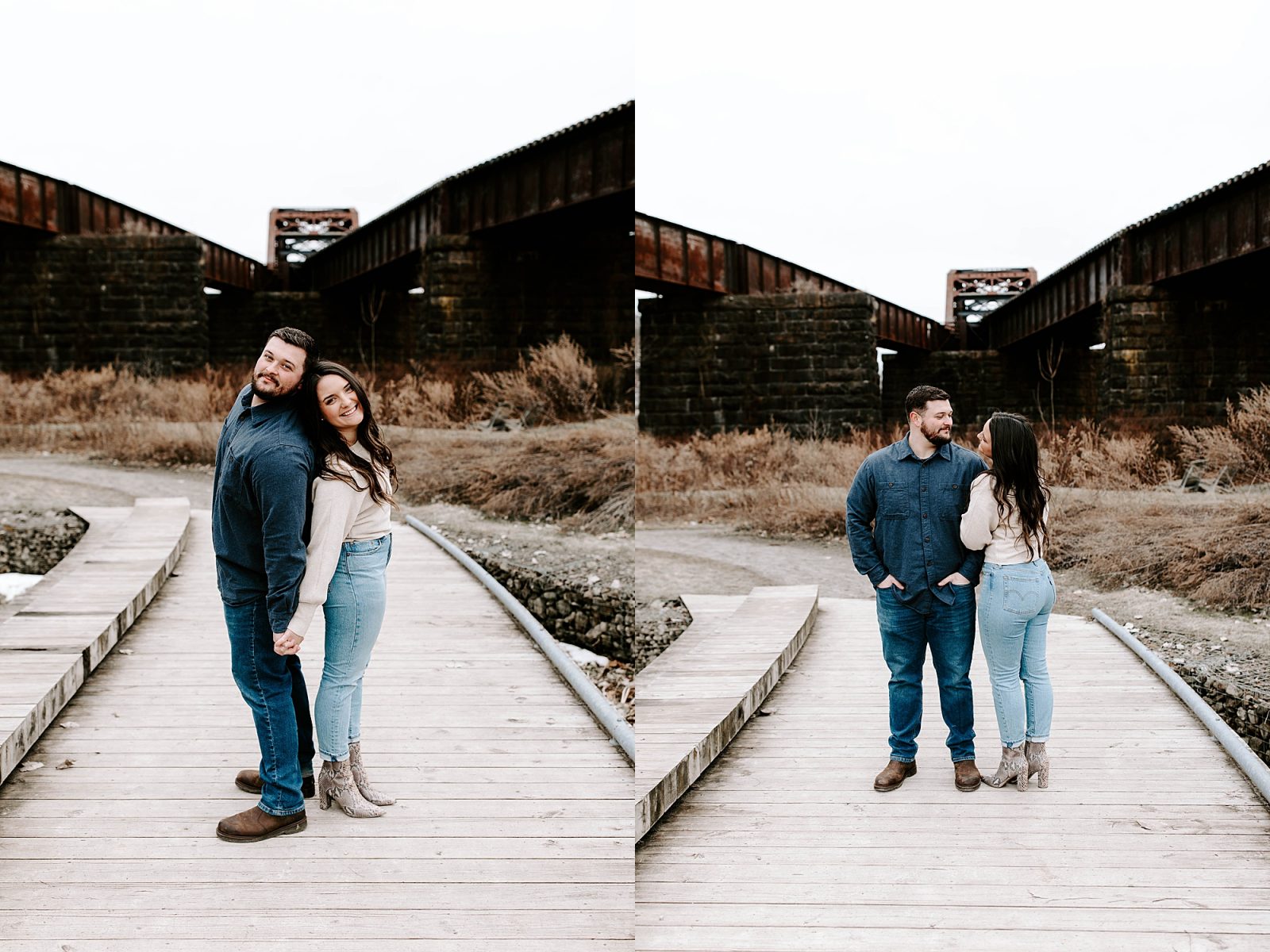 Aspinwall Riverfront Park Engagement Photos | Rachel Wehan Photo