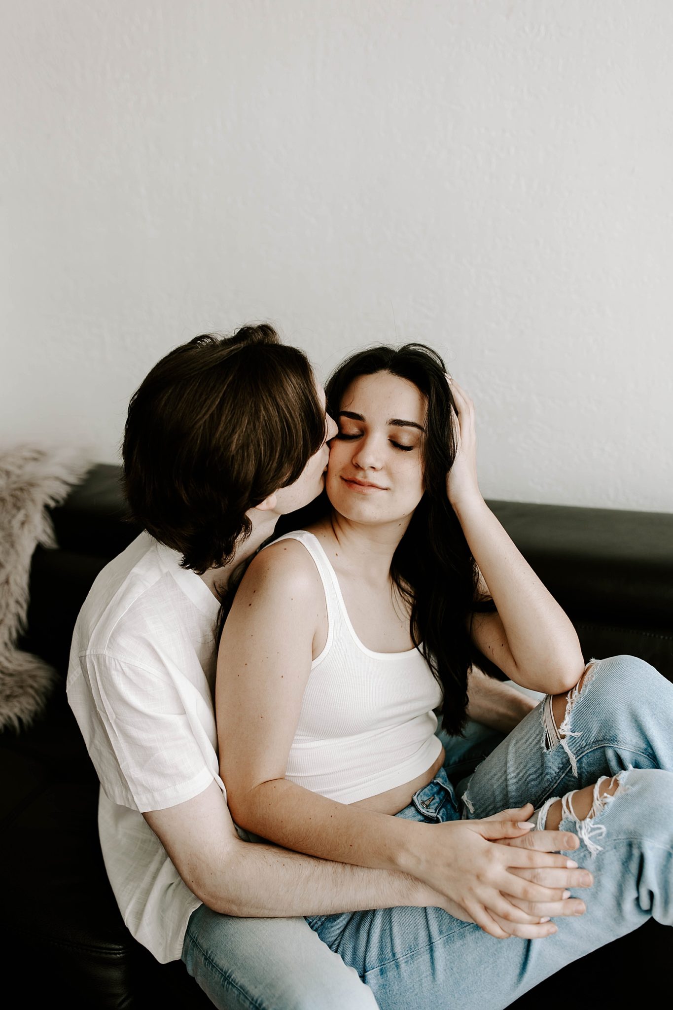 Couple’s Boudoir Photography | Cozy Session at Studio 1933 Pittsburgh