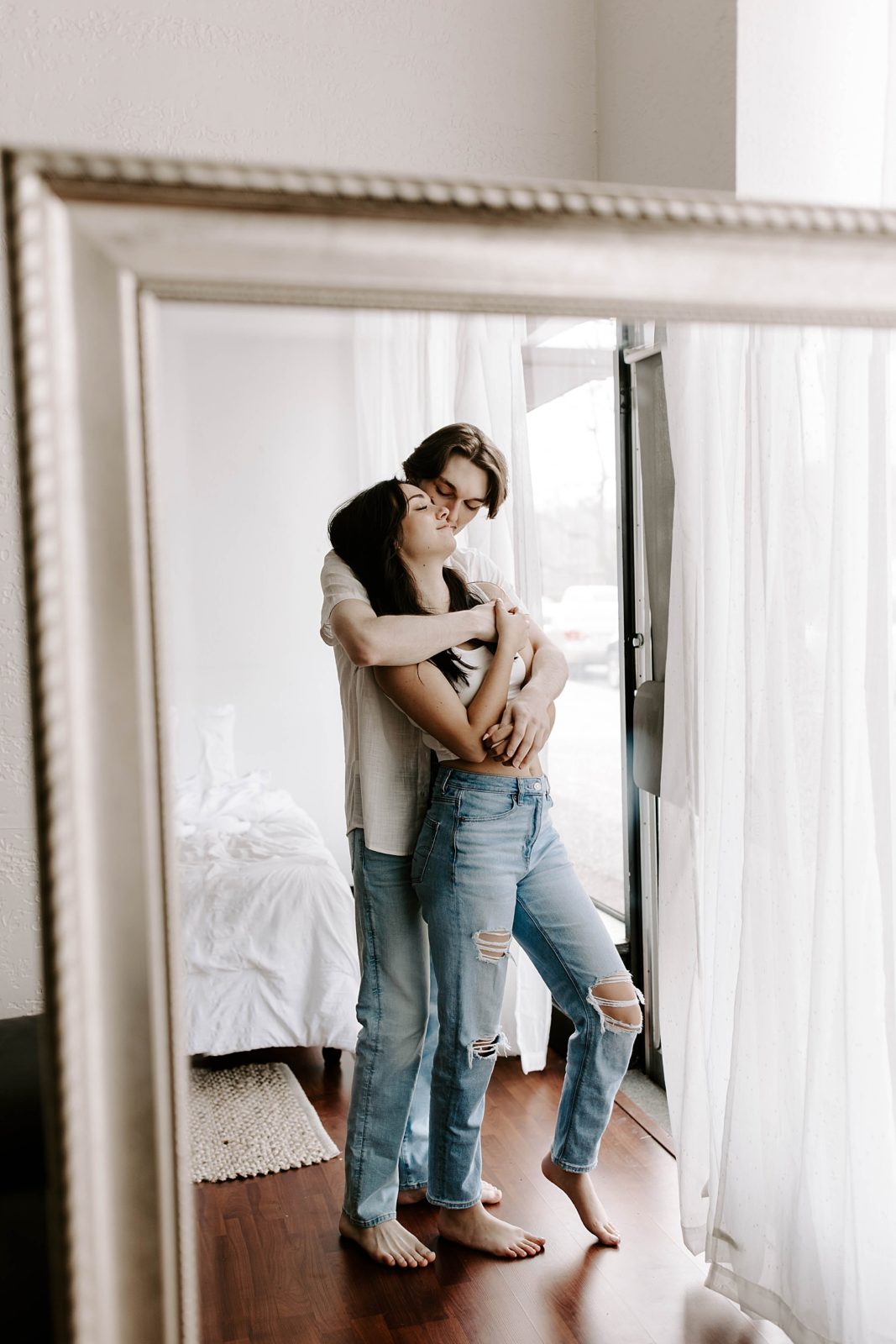 Couple’s Boudoir Photography | Cozy Session at Studio 1933 Pittsburgh