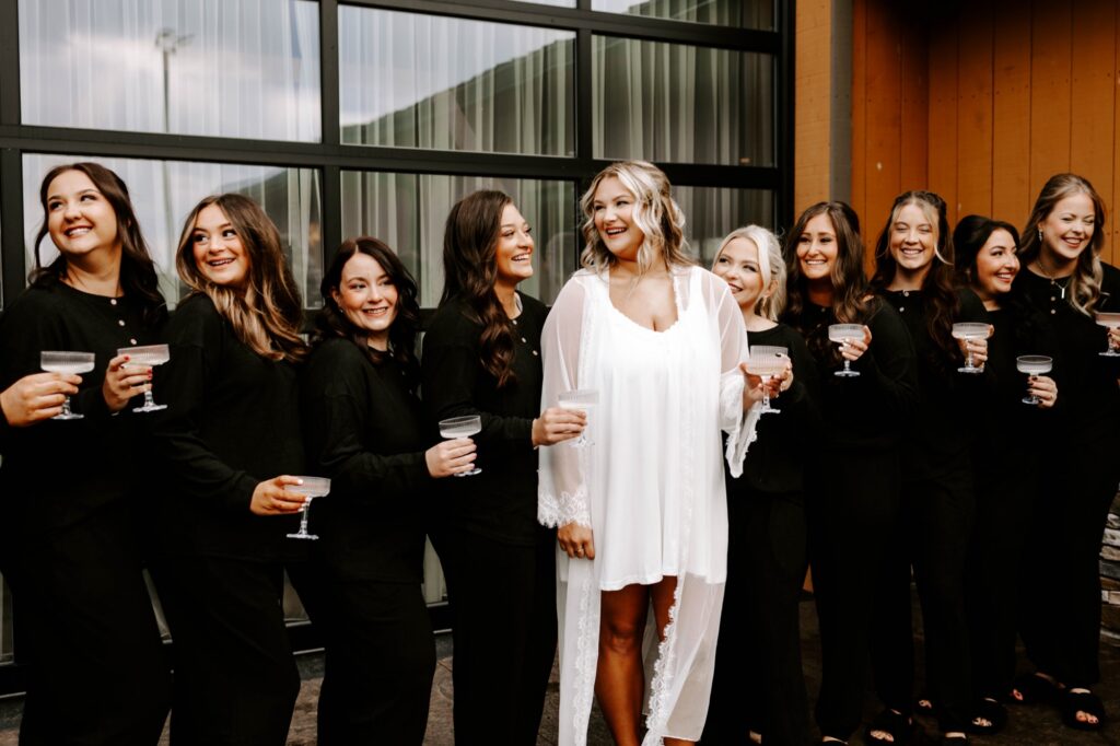 Western Winter Wedding at The Roost Event Center, Pennsylvania