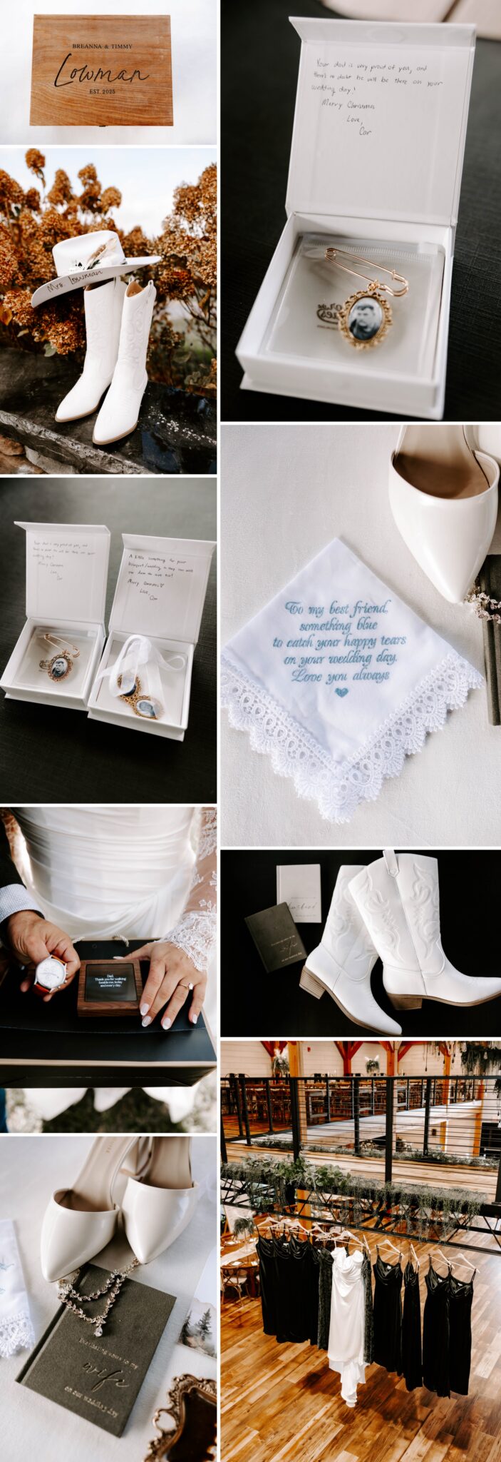 Western Winter Wedding at The Roost Event Center, Pennsylvania